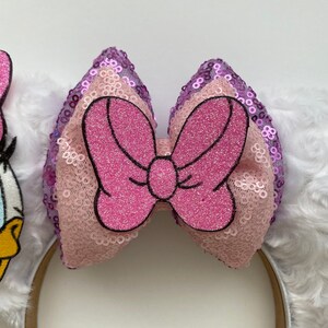 Daisy Duck Inspired Mouse Ears Mickey Ears Headband - Etsy