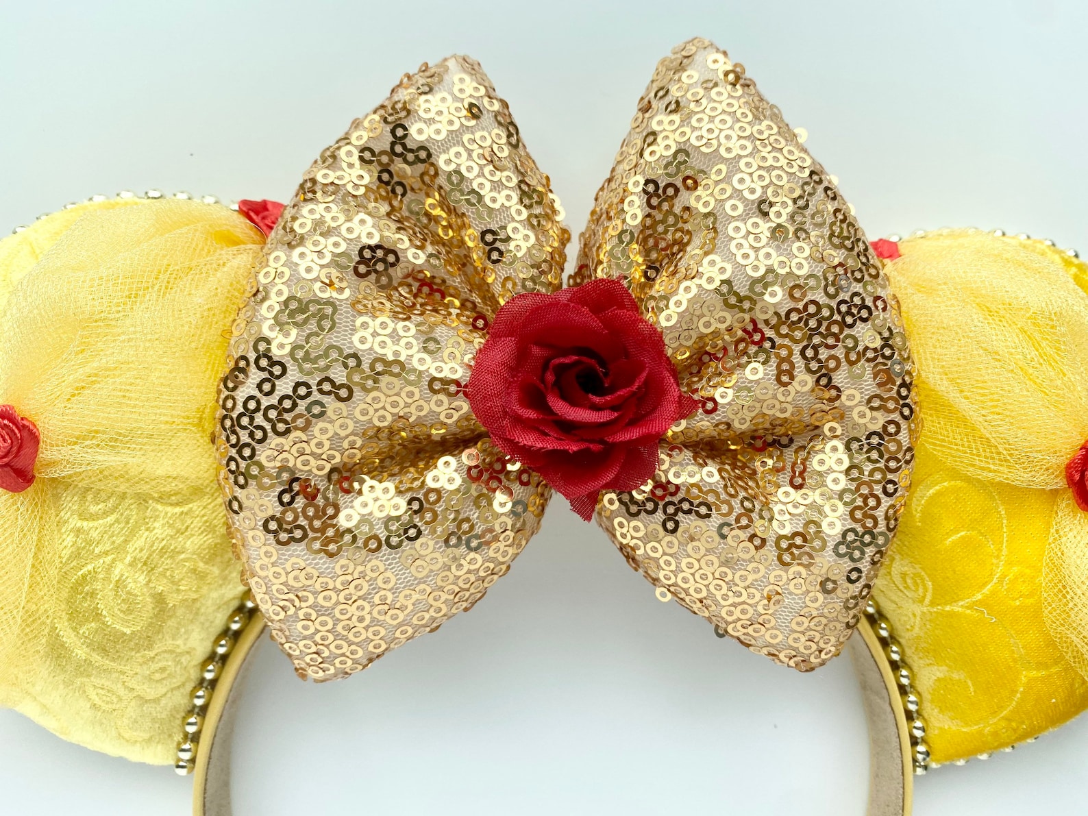 Belle Beauty and the Beast Inspired Mouse Ears - Etsy