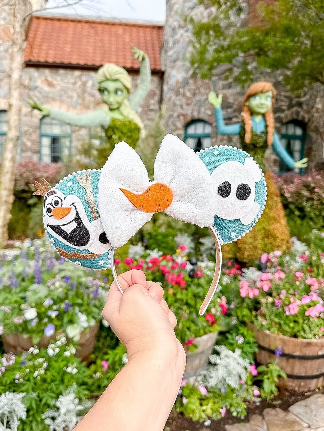 Frozen Olaf Inspired Mouse Ears Headband Mickey Ears Headband ...