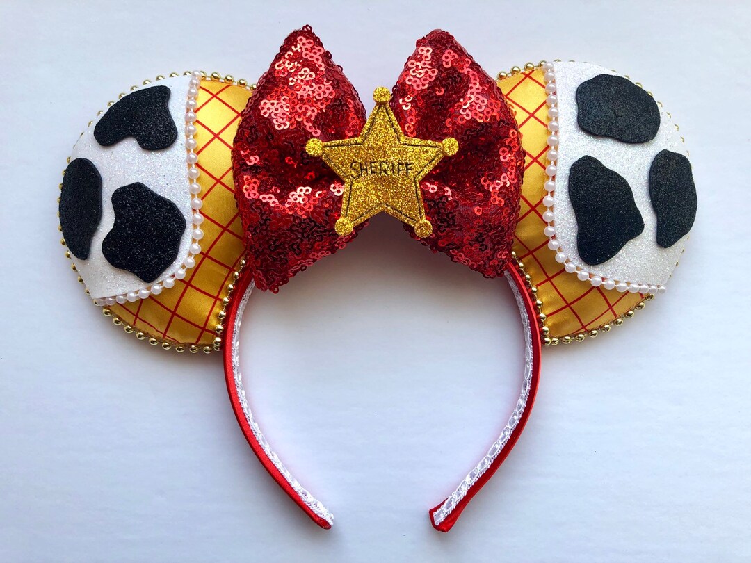 Toy Story Woody Inspired Mouse Ears Mickey Ears Headband - Etsy
