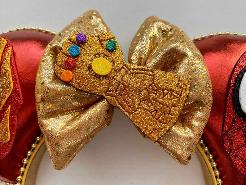 Iron Man Spider-man Infinity Gauntlet Marvel Inspired Mickey - Etsy