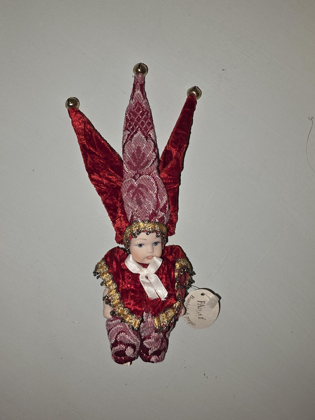 Italian Porcelain "venice" Lucky Triangle Doll - Etsy