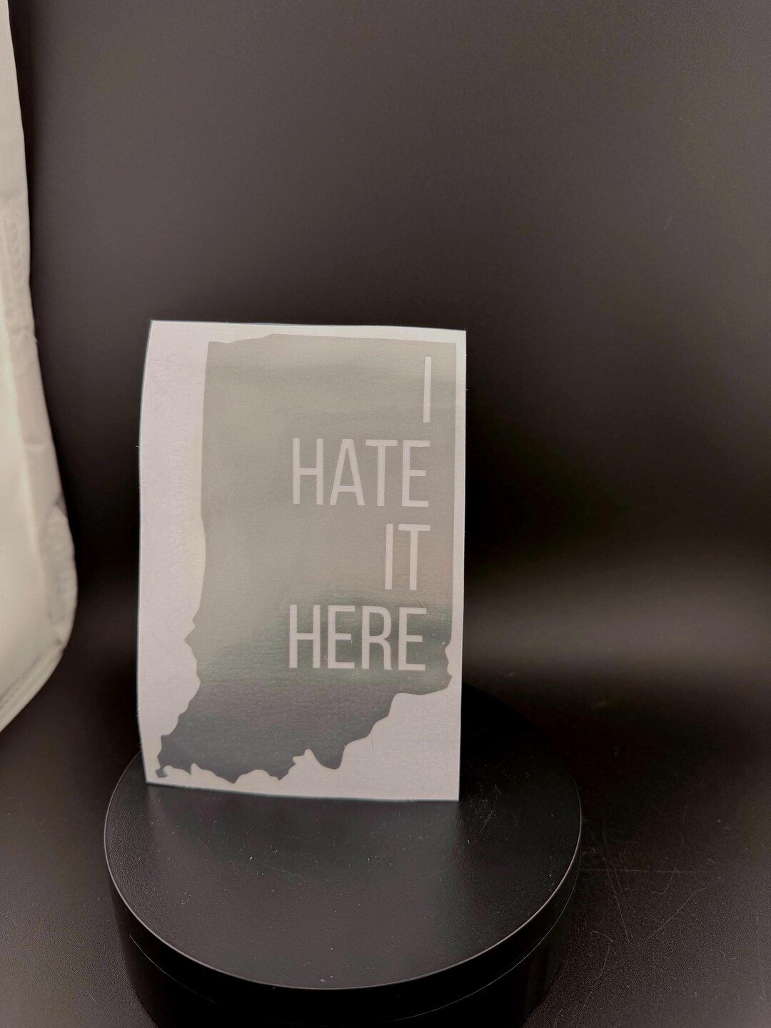 Indiana "i Hate It Here" Sticker - Etsy