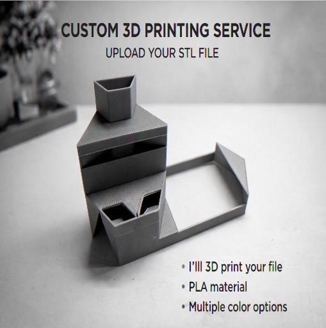 Custom 3D Printing Service | Upload Your STL | PLA 3D Print | Made to ...