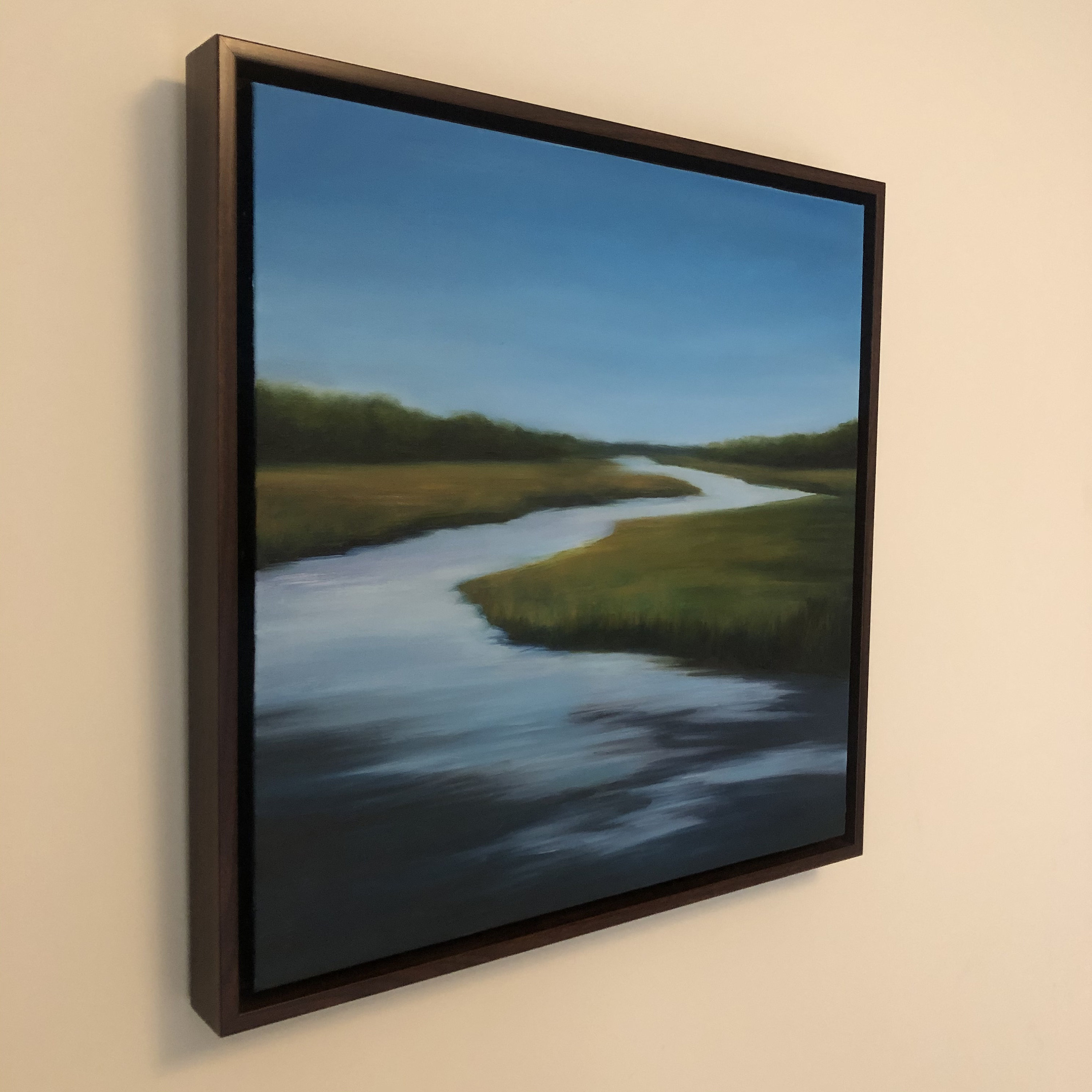 Original 20 X 20 Framed Oil Painting on Canvas - Etsy