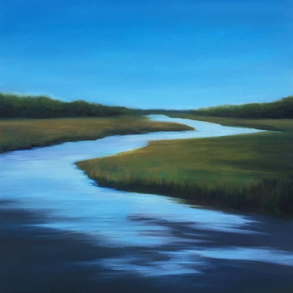Marsh Painting - Etsy