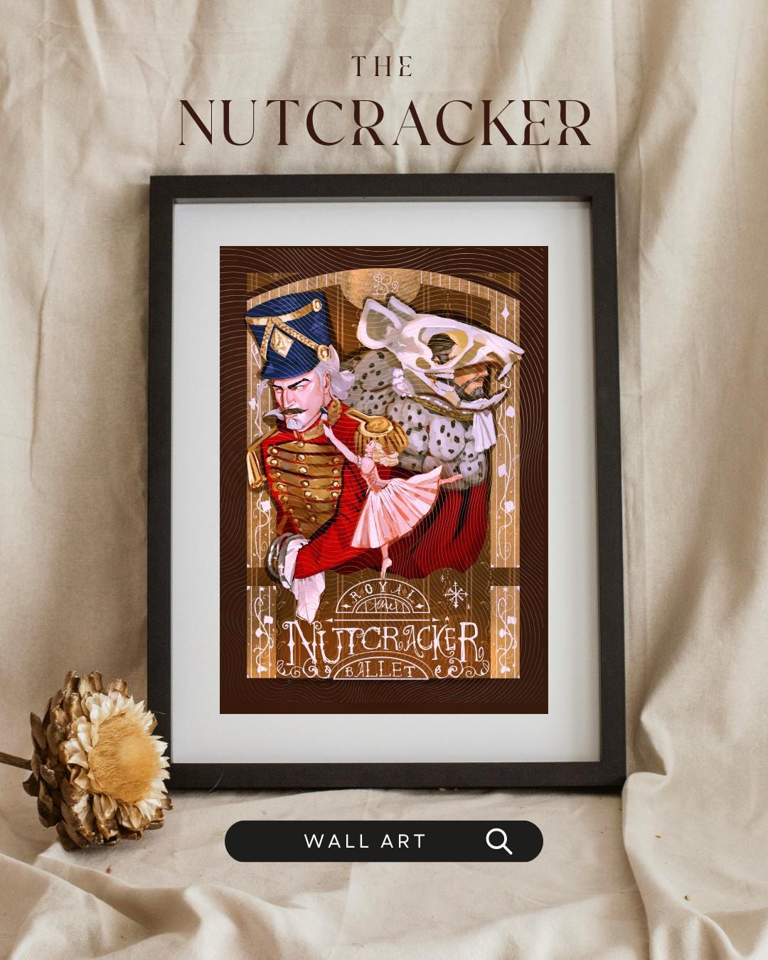 The Nutcracker Wall Art, Fairytale Print, Victorian Art Print (digital ...