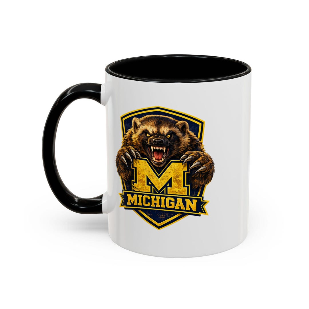 University of Michigan Wolverines Mug – College Coffee Cup - Etsy