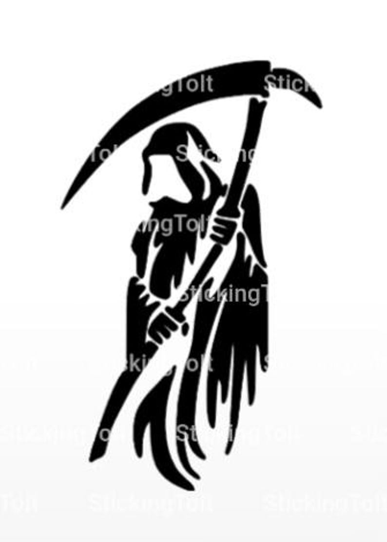 Grime Reaper Vinyl Decal - Etsy