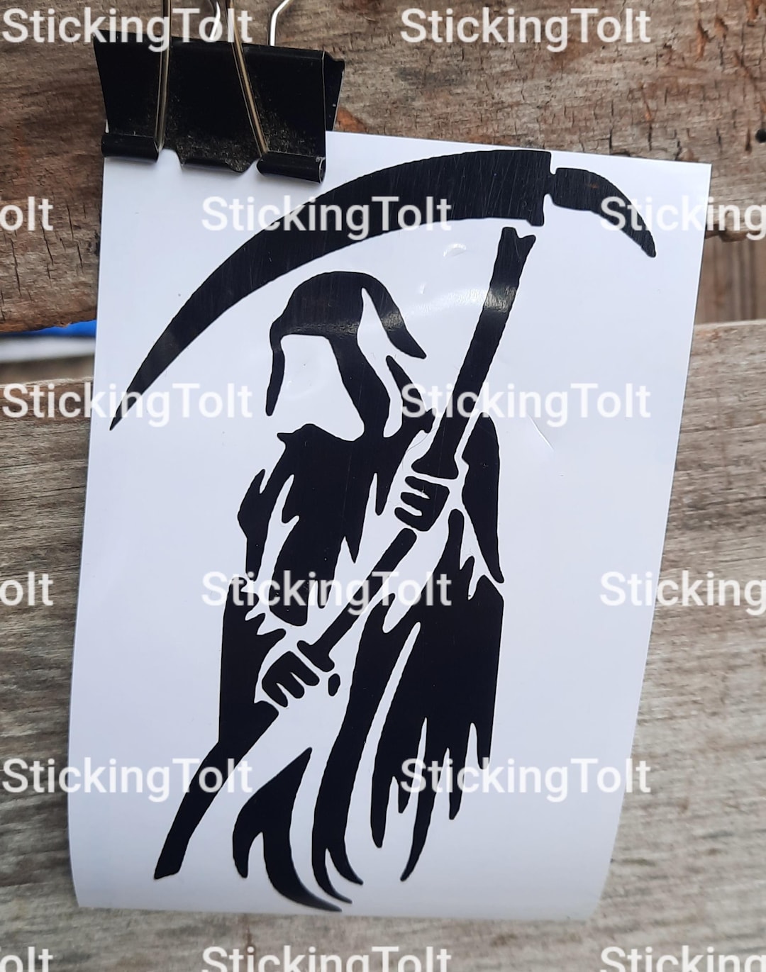 Grime Reaper Vinyl Decal - Etsy