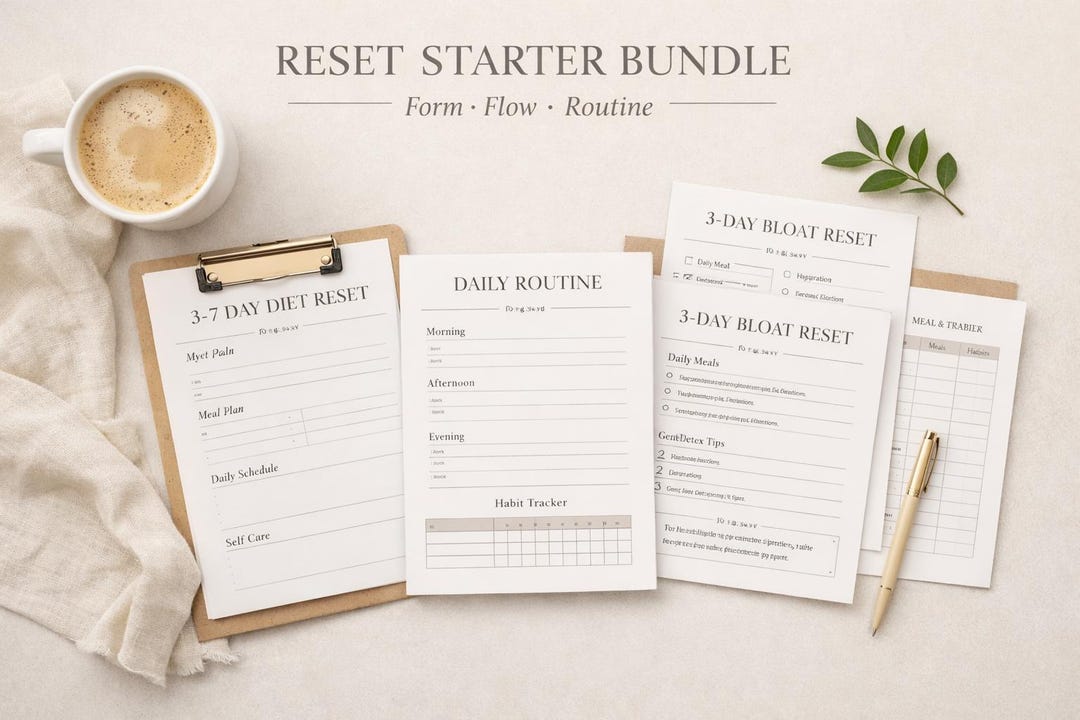 Reset Starter Bundle - Etsy