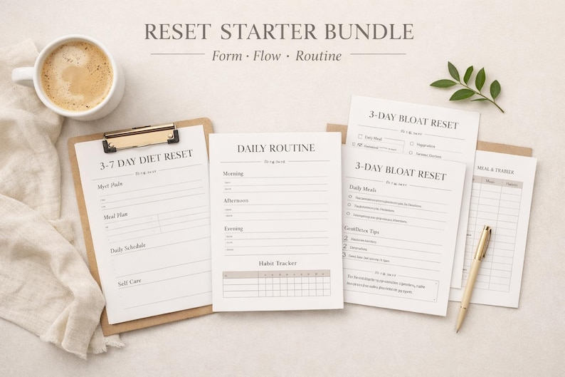 Reset Starter Bundle - Etsy