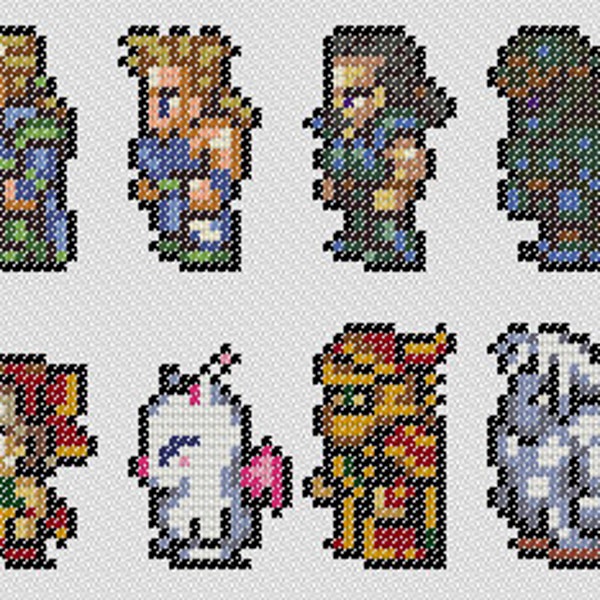 Final Fantasy Cross Stitch - Etsy Canada