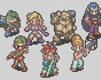 Chrono Trigger Camp Scene Cross Stitch Pattern - Etsy