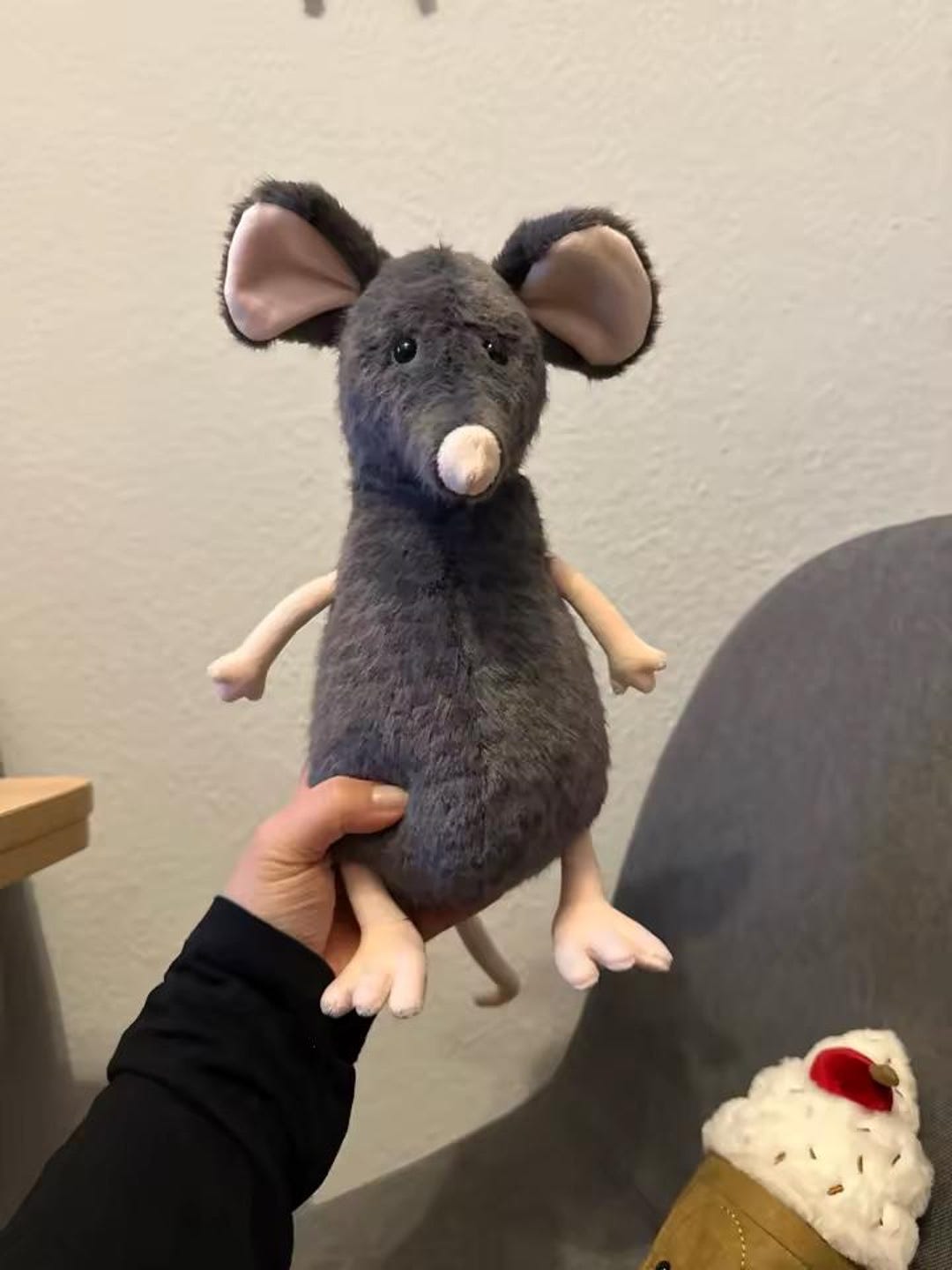 Kawaii Grey Rat Plush – Super Soft Huggable Stuffed Toy | Charming Gift ...