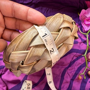 Gorgeous Handwoven Hawaiian Coco Frond Bowl • Fruit Basket • Woven Bowl ...