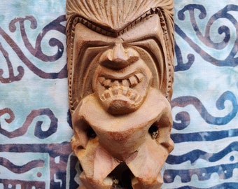 Tiki • Totem • Good Luck Tiki • Hawaiian Tiki • Tiki Decor • Tiki ...