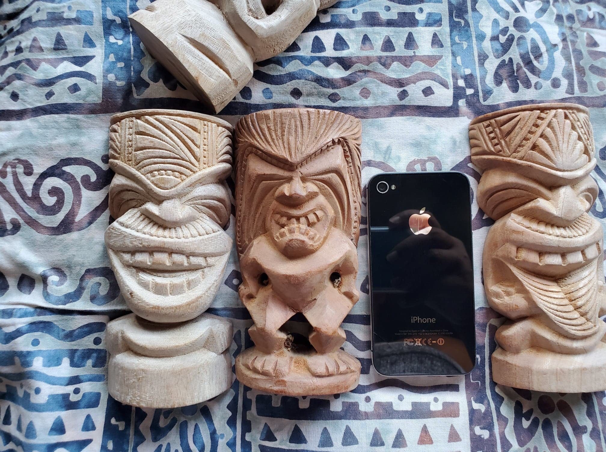 Tiki Totem Good Luck Tiki Hawaiian Tiki Tiki Decor | Etsy