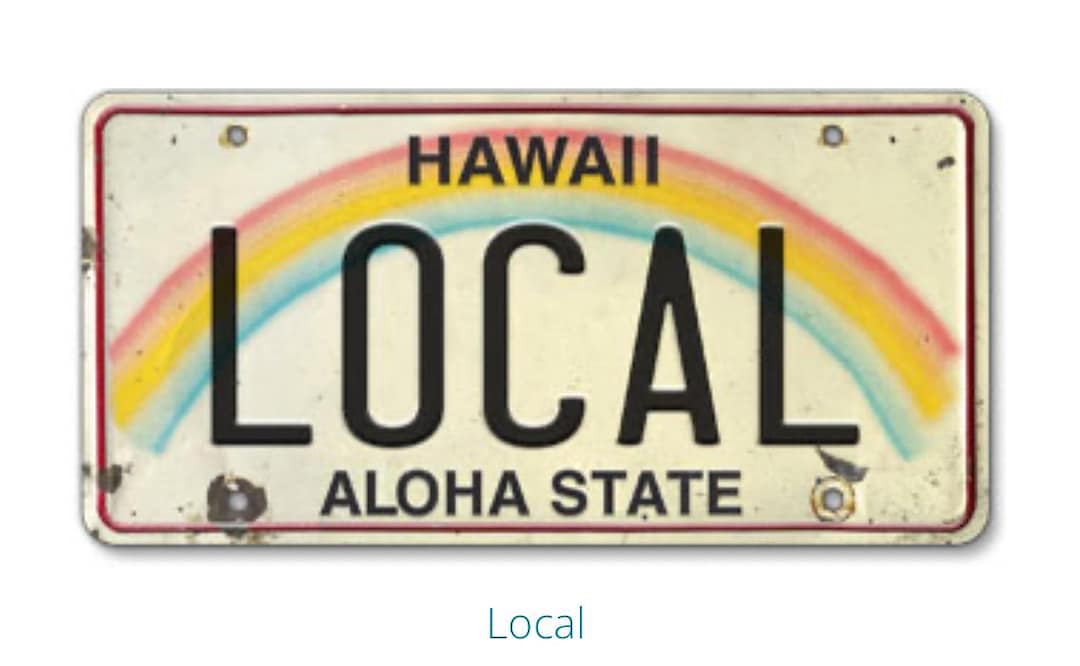 Vintage Replica Hawaii License Plates - Etsy