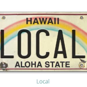 Vintage Replica Hawaii License Plates - Etsy