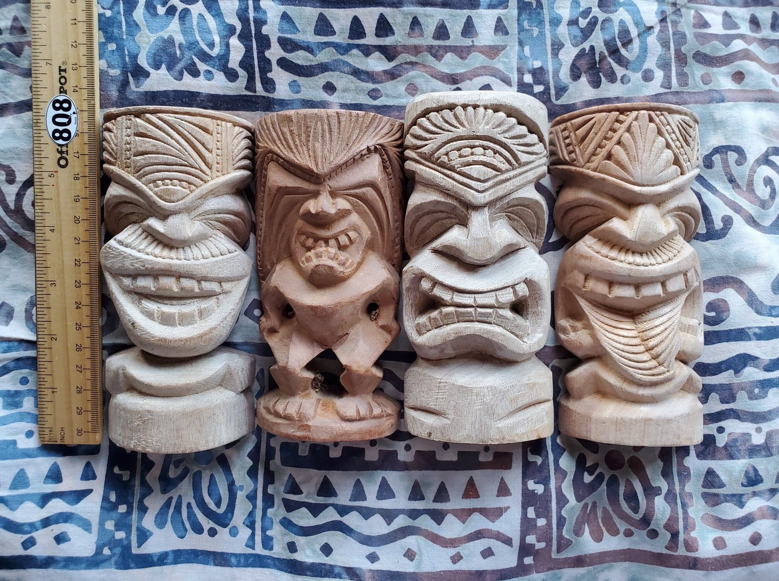 Tiki Totem Good Luck Tiki Hawaiian Tiki Tiki Decor | Etsy