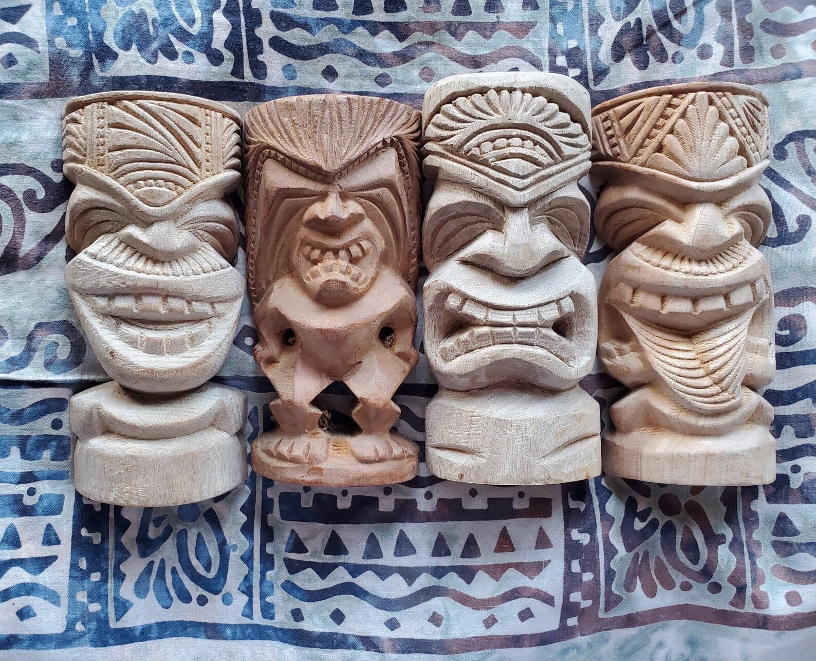Tiki Totem Good Luck Tiki Hawaiian Tiki Tiki Decor | Etsy