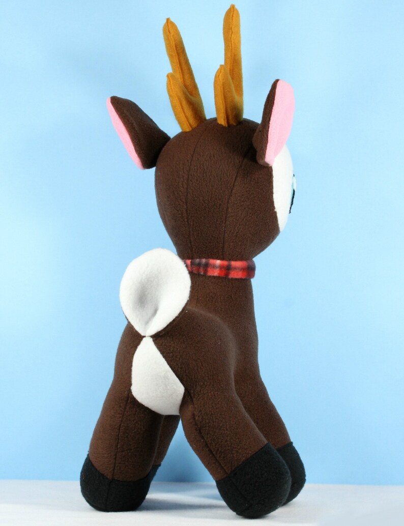 Large Reindeer Plush Toy Kids Reindeer Room Decor Baby's | Etsy