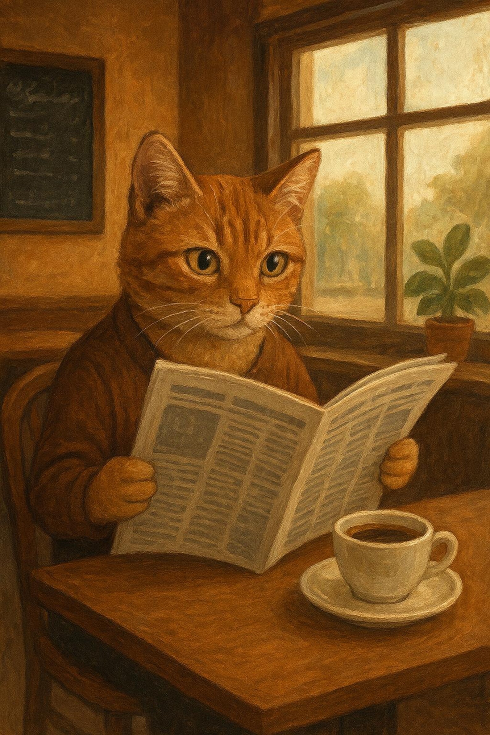 Cat Reding Paper - Etsy
