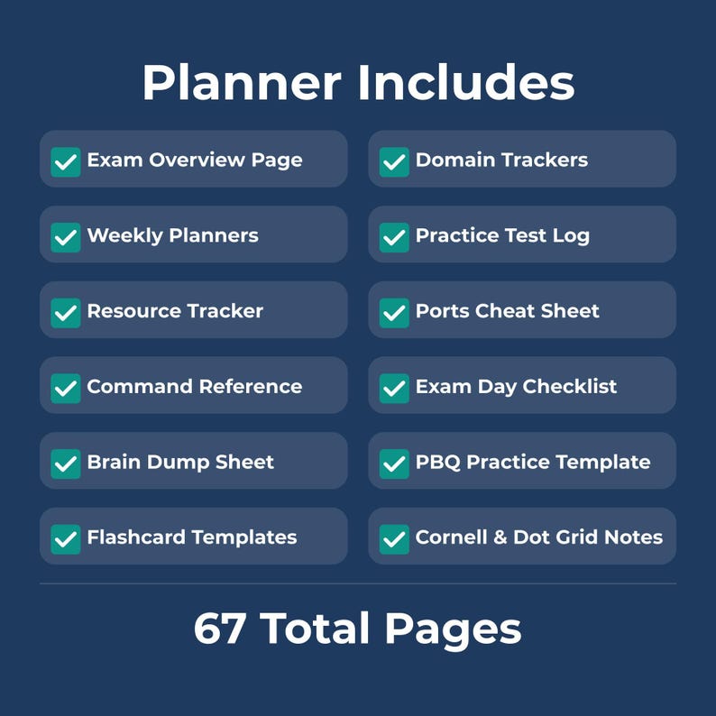 Comptia Linux+ Certification Planner XK0-006 Exam Prep Study Guide ...