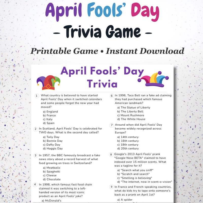 April Fools' Gifts - 60+ Gift Ideas for 2026