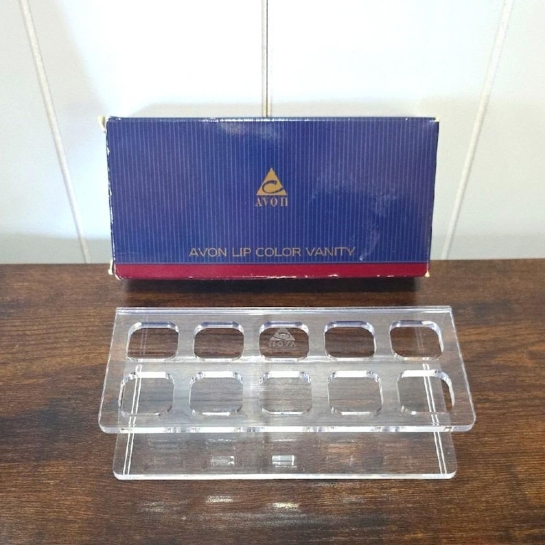 NIB Vintage Avon Lip Color Vanity Cosmetics Organizer Lipstick - Etsy