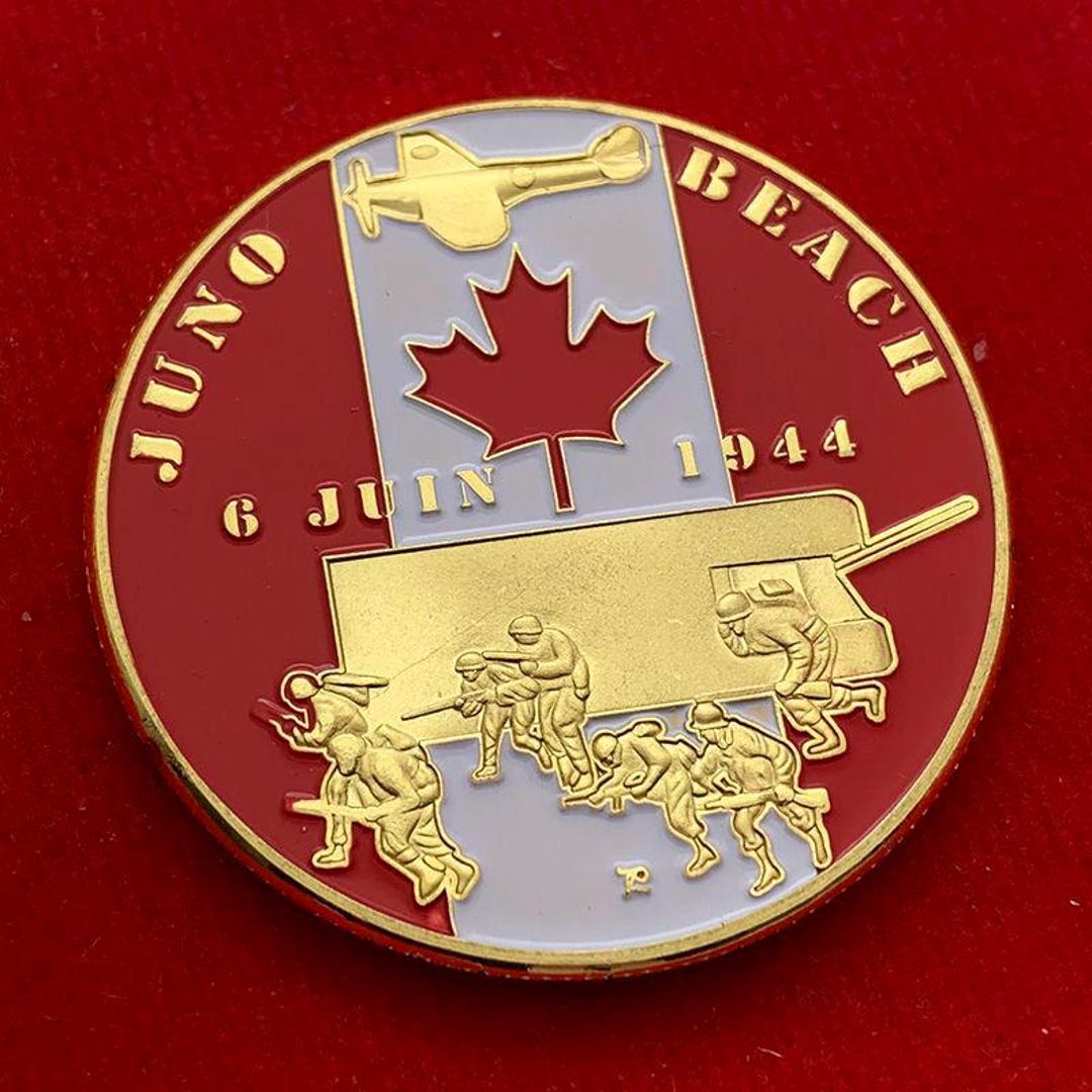 WWII D-day Commemorative Novelty Challenge Coin – the Normandy Langding ...