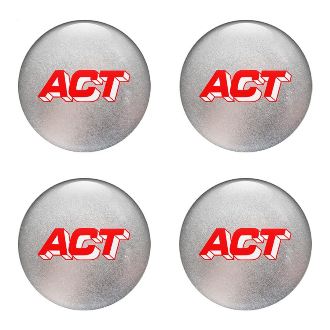 ACT Custom Made 3D Domed Stickers Center Wheel Cap Gas Tank Logo Decal ...