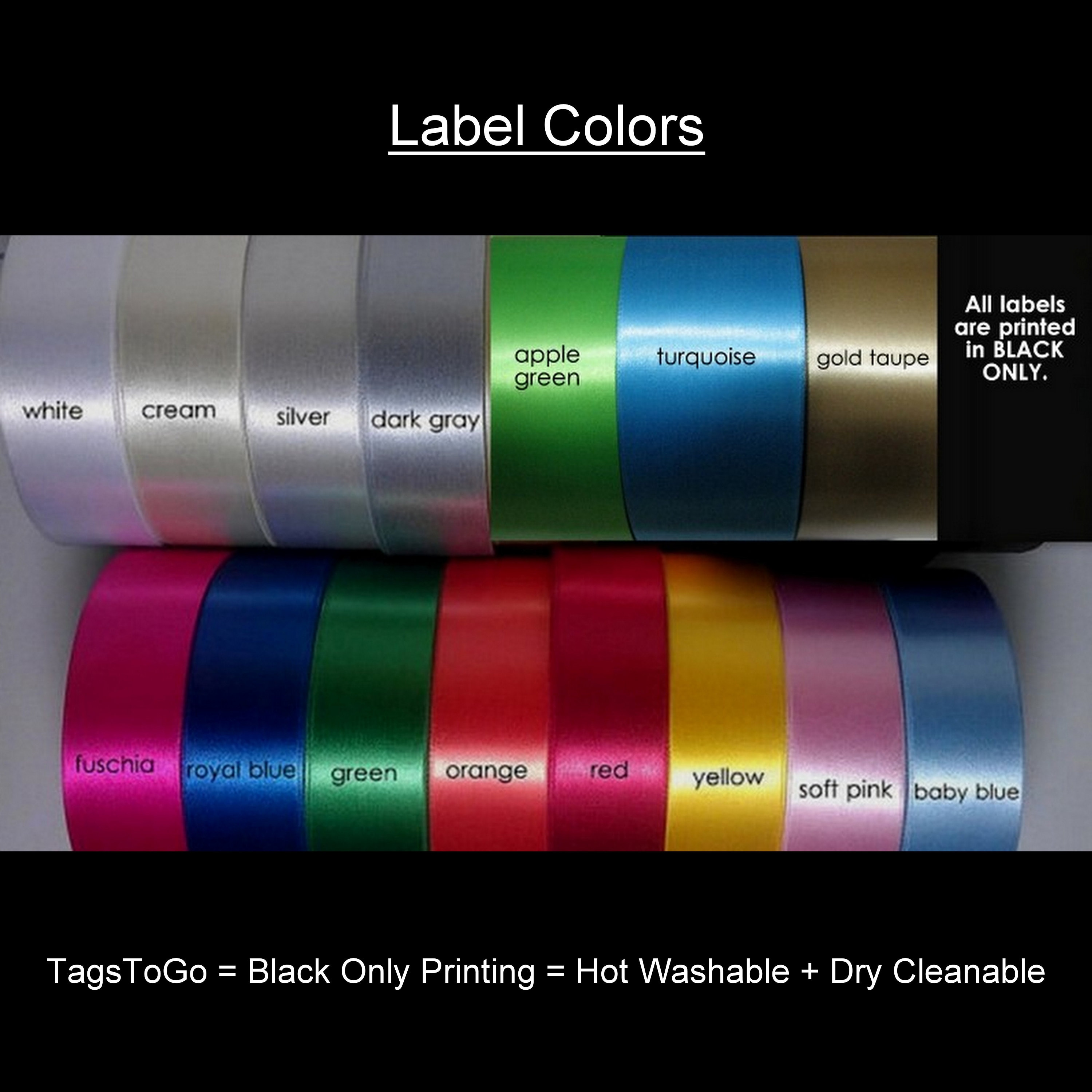 FLASH SALE 60 30 Free Custom Satin Labels Clothing Garment | Etsy