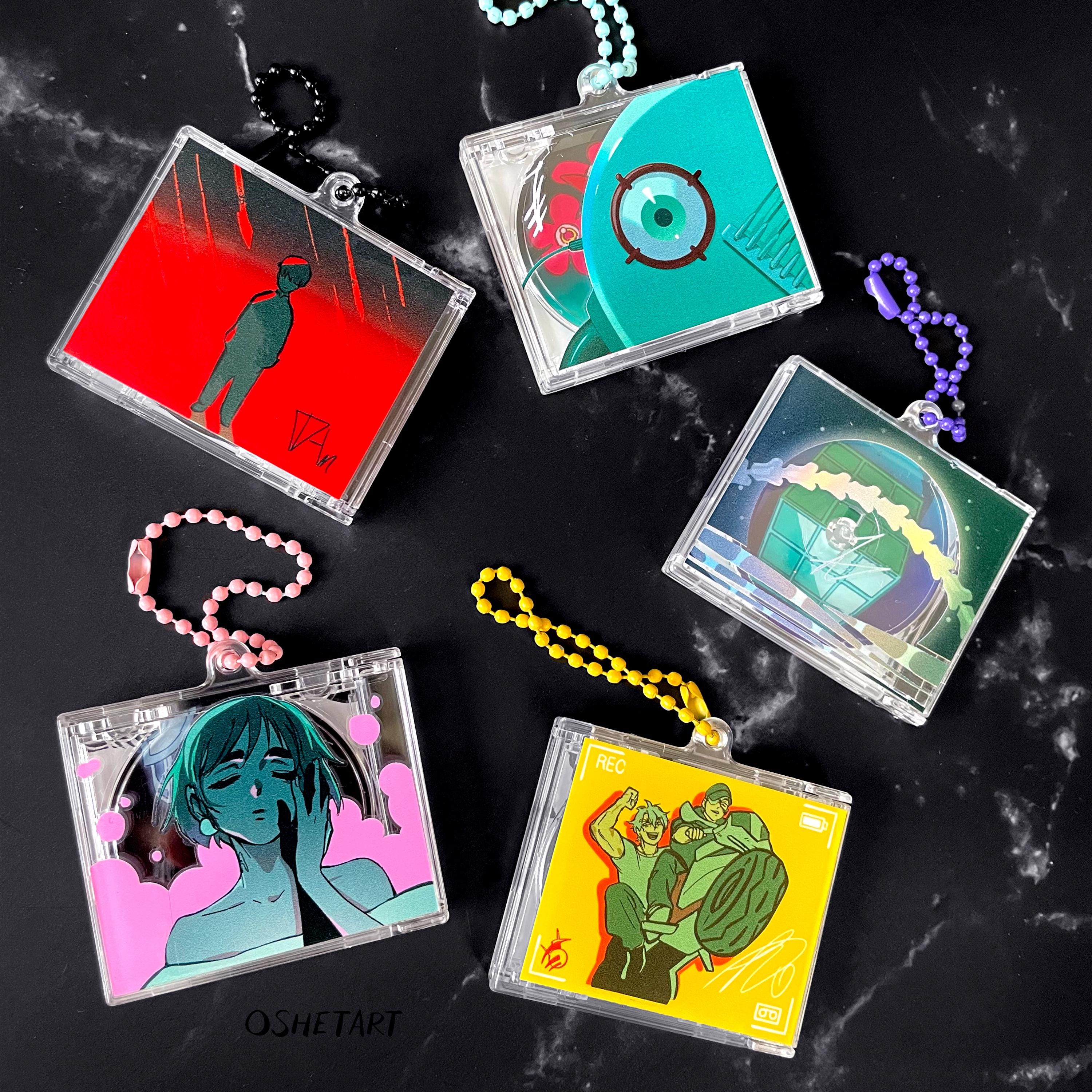 Alien Stage Mini CD Charms + Acrylic CD - Etsy
