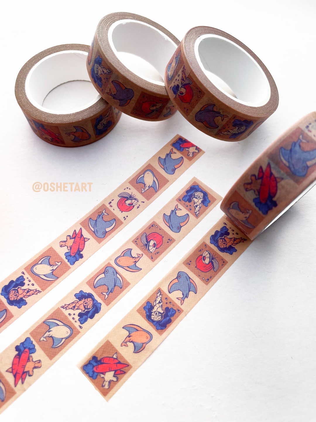 Dungeon Meshi Ingredients Washi - Etsy