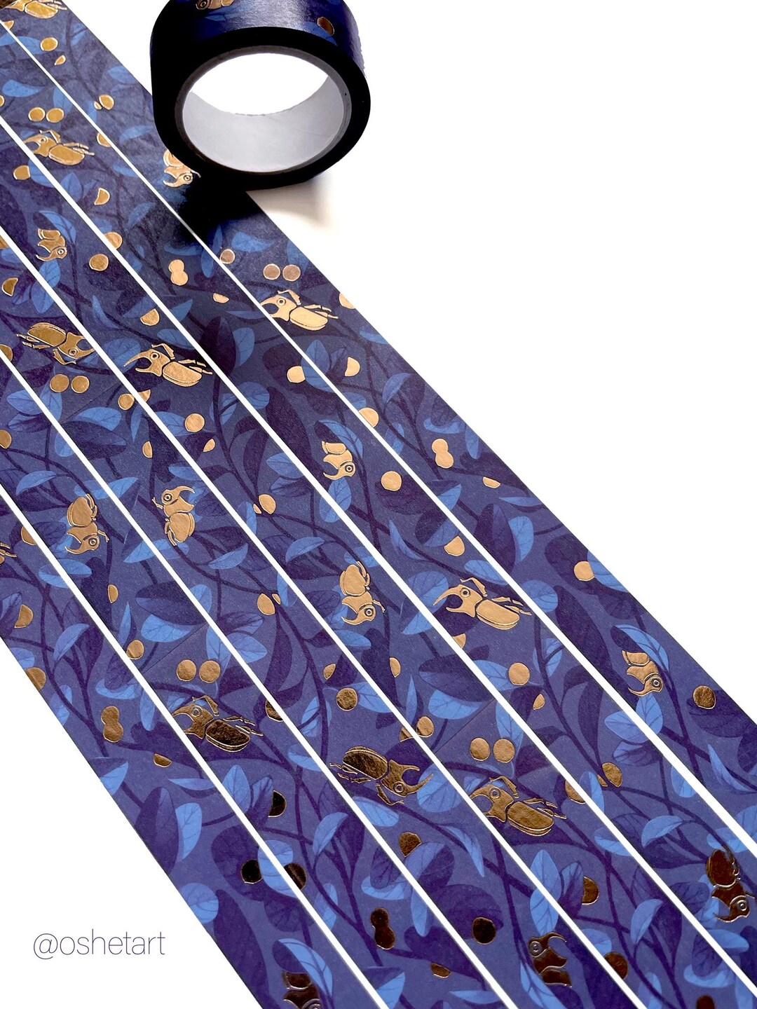 Beetle Garden Washi Tape - Etsy