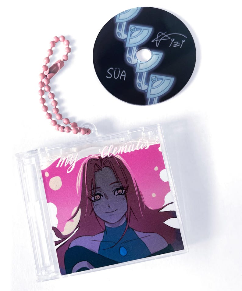 Alien Stage Mini CD Charms + Acrylic CD - Etsy