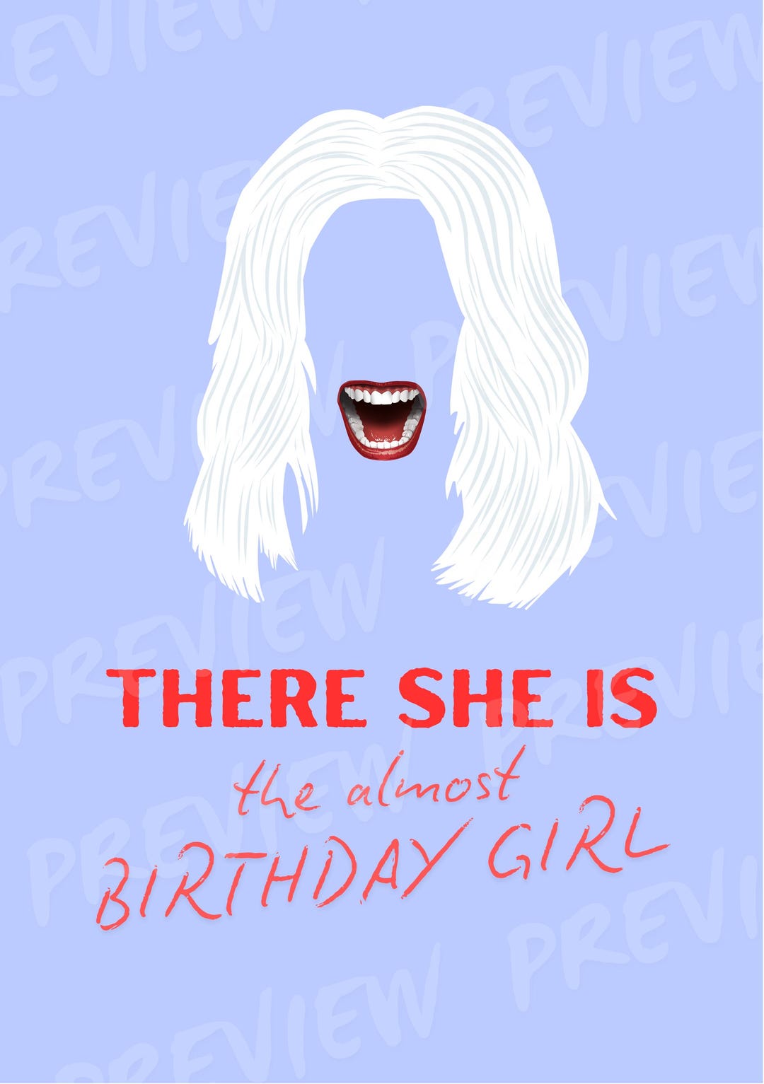 Longlegs Nicolas Cage Smile Horror Birthday E-card & Print Design - Etsy