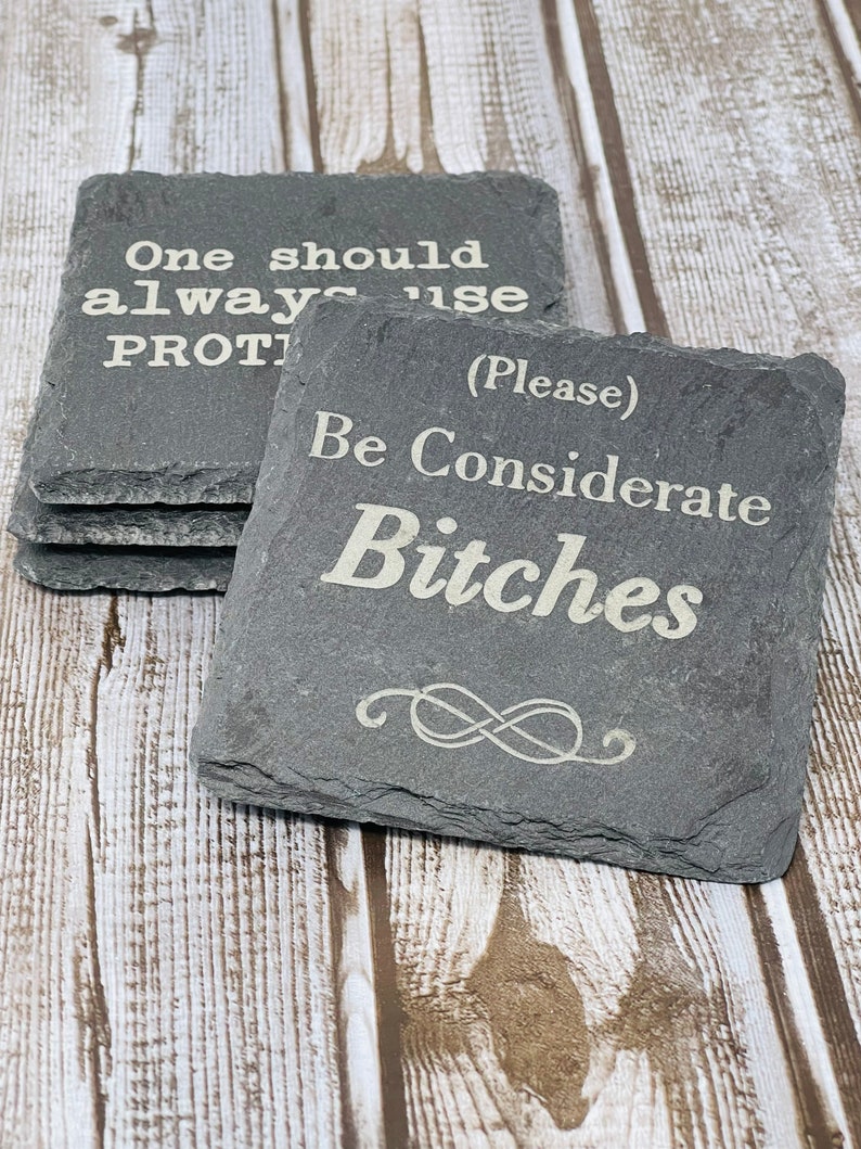 Laser Engraved Adult Humor Coasters - Etsy