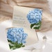 Preppy Blue Hydrangea Bridal Shower Invitations Printed Pastel Blue ...