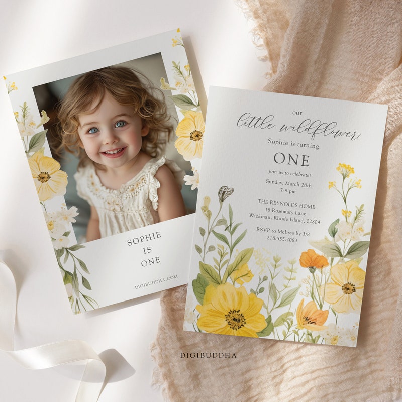 Floral 1st Birthday - Etsy