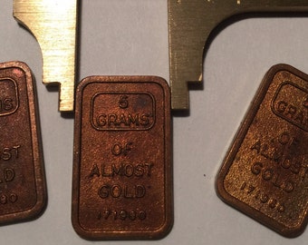 Fake Ingot Gold - Etsy