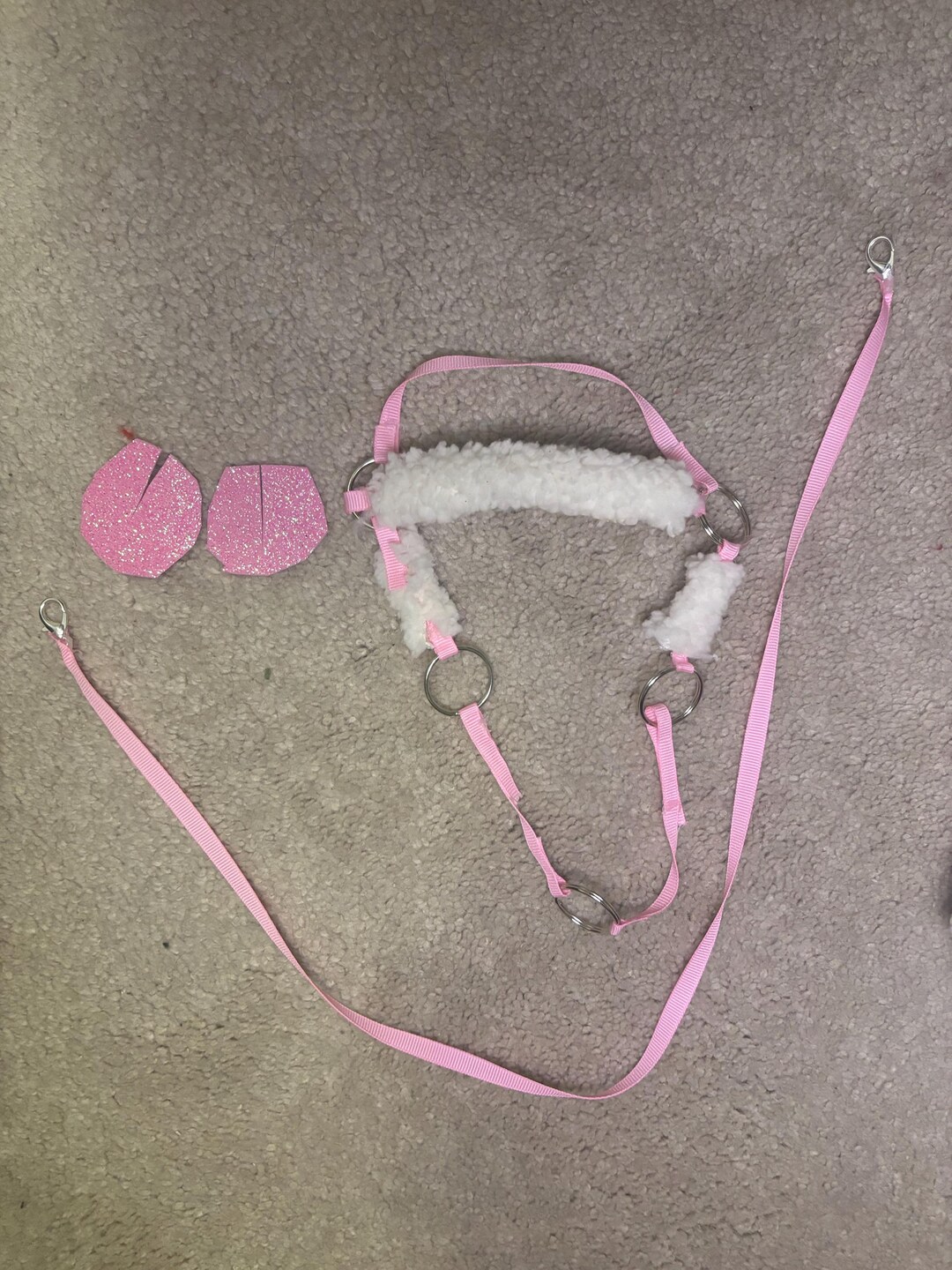 A4 Hobby Horse Bridle/reins/bit Guards - Etsy