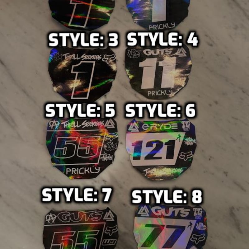 Custom Odi Plate Stickers - Etsy Australia