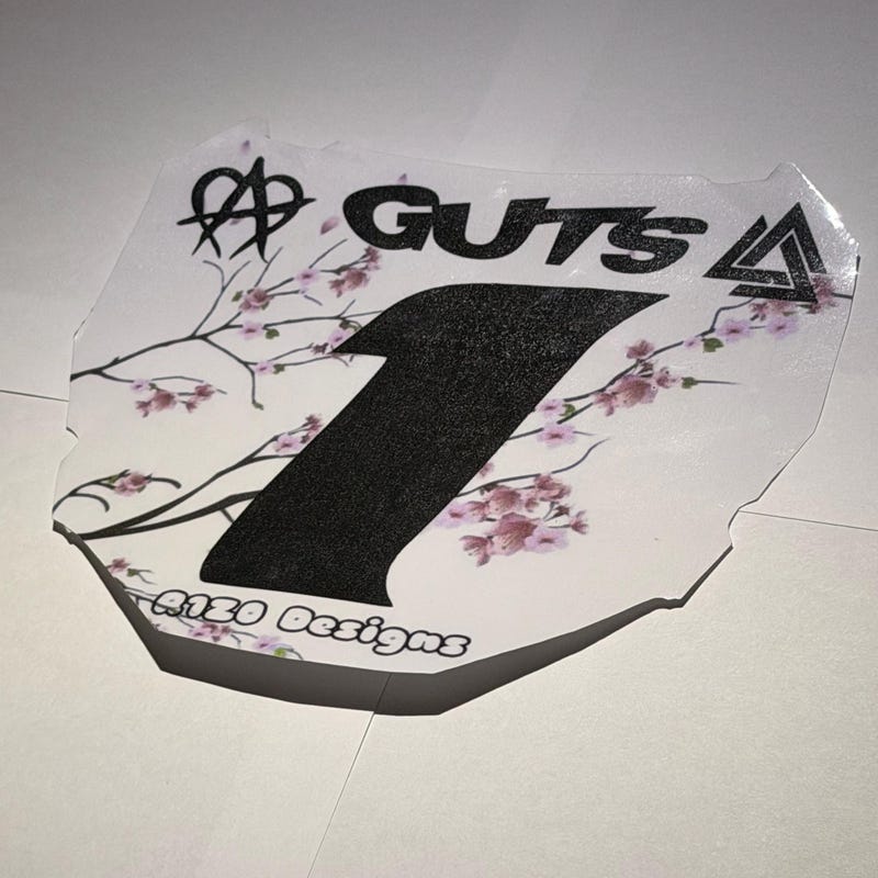 Guts Front Plate Decal - Etsy