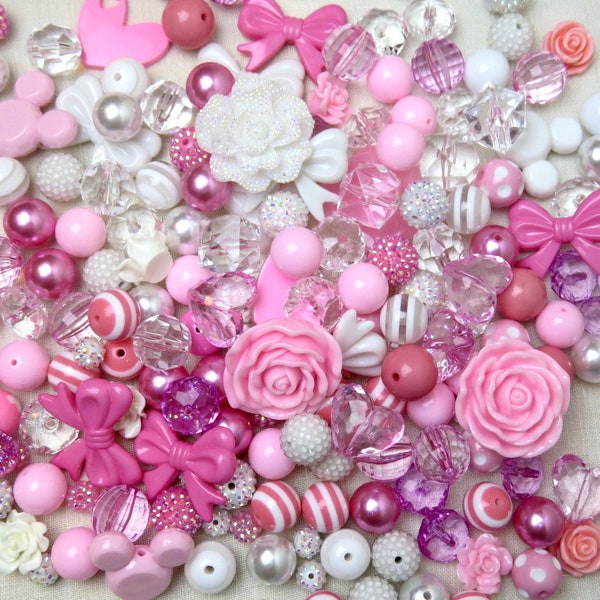Bubblegum Bead Mix - Etsy