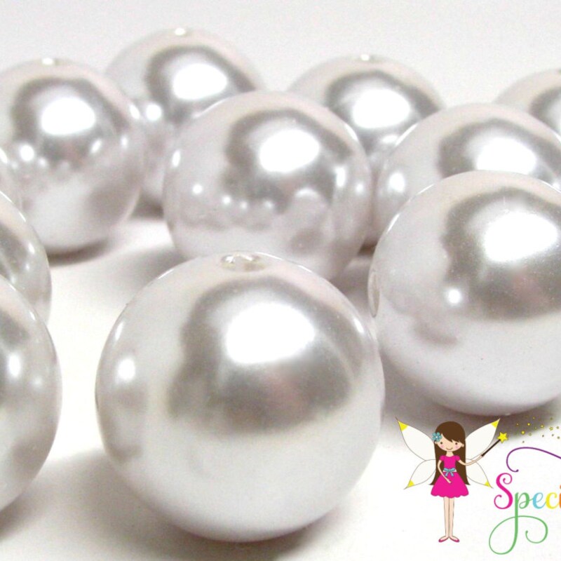 Fake Pearl Beads - Etsy