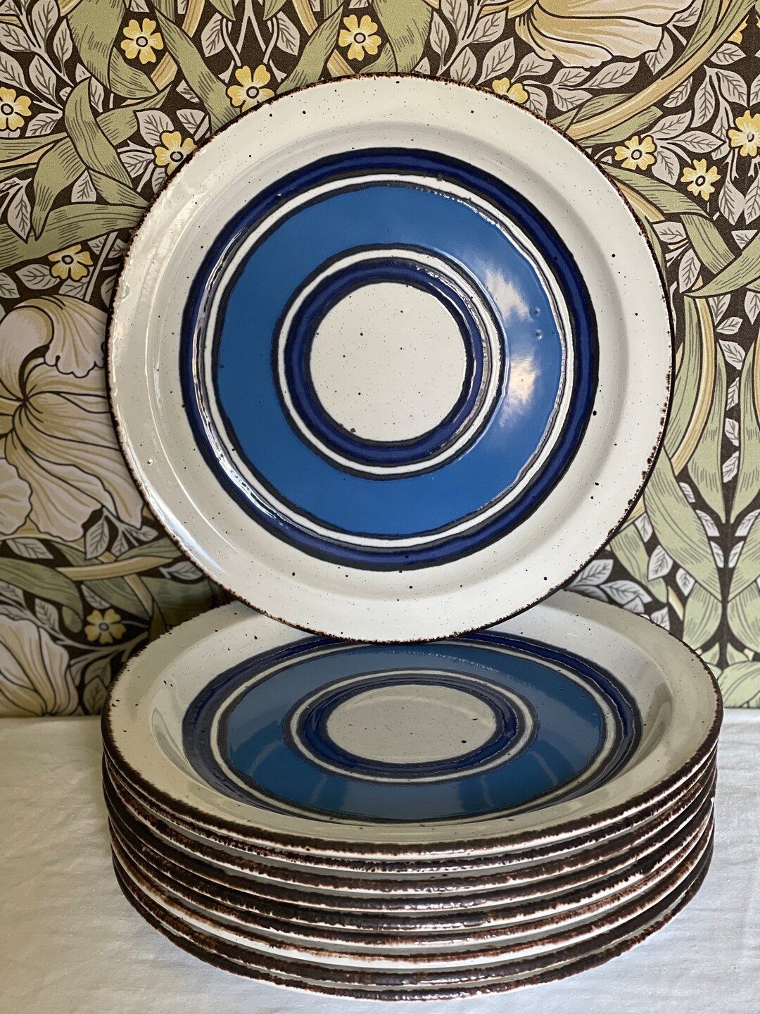 Rare MCM Midwinter Stonehenge Mood Dinner Plates Set of 10 Made in ...