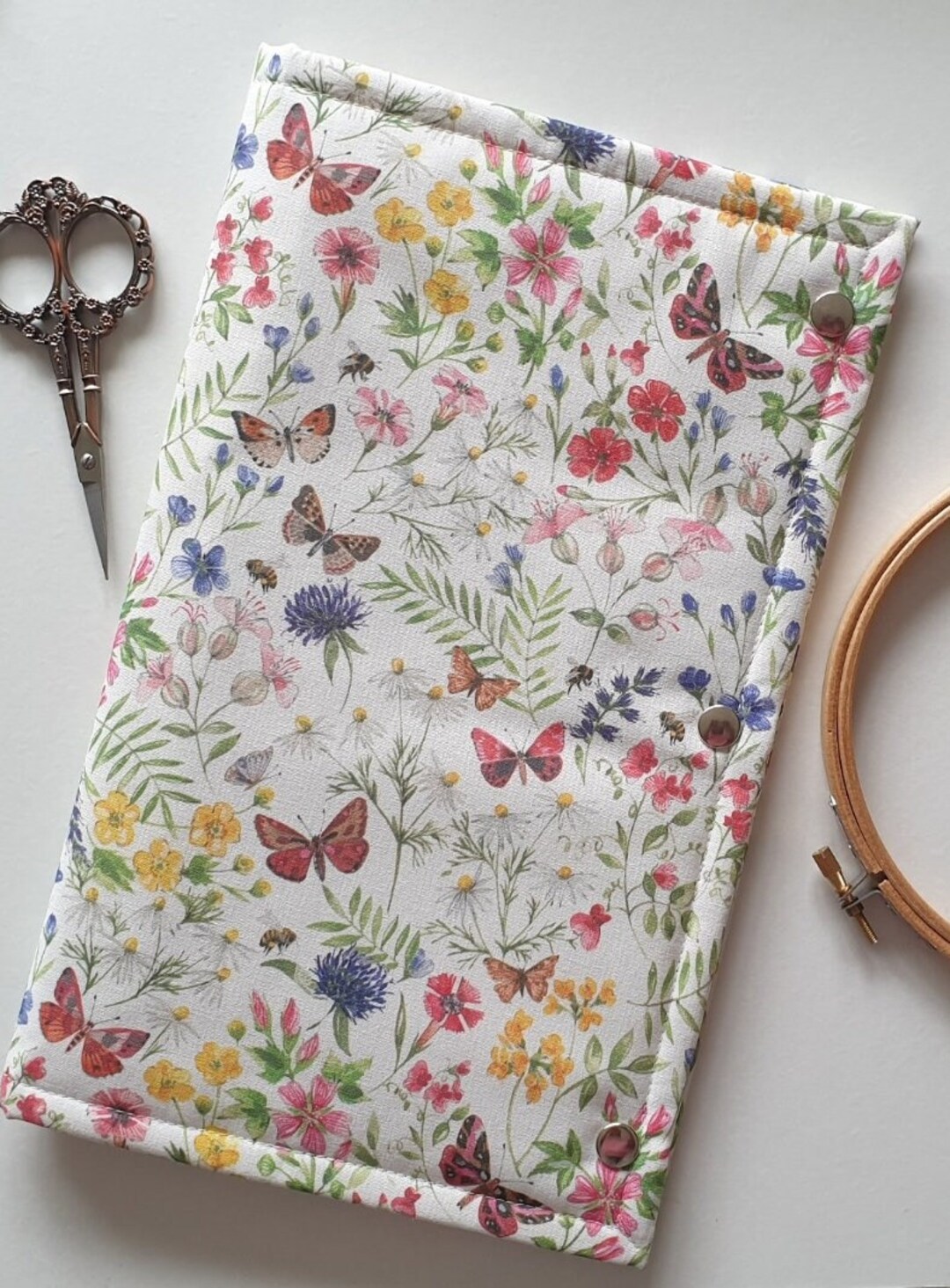 Ready to Ship Large Cross-stitch Companion, W15xh12 Open. Floss/thread ...